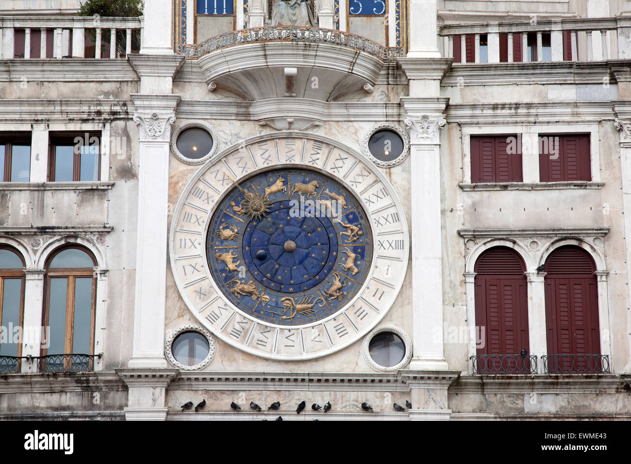 Torre dell Orologio - Clock Tower, Venice, Italy Stock Photo - Alamy