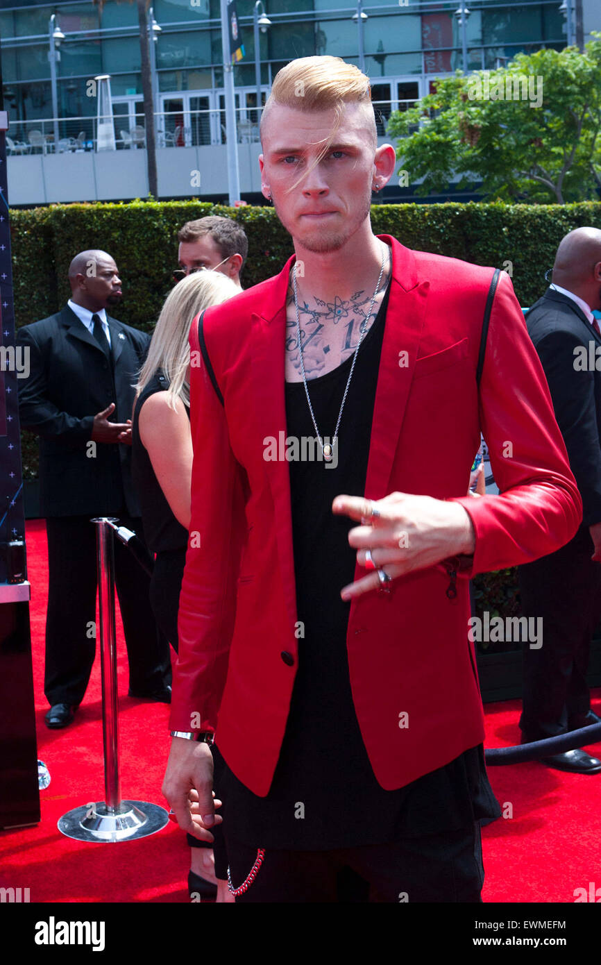 Los Angeles, California, USA. 28th June, 2015. Machine Gun Kelly ...