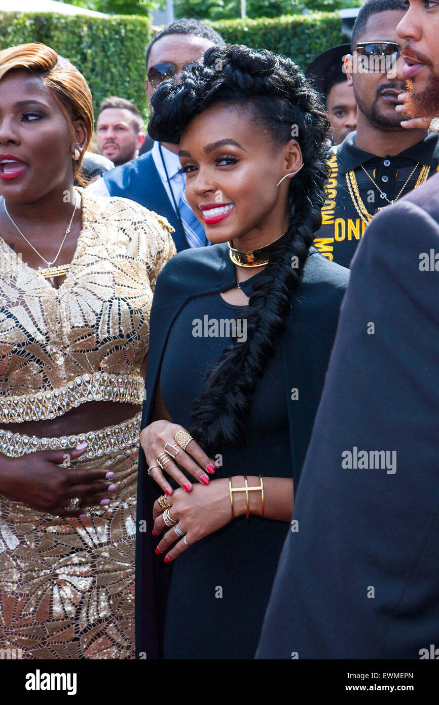 Los Angeles, California, USA. 28th June, 2015. Janelle Monae attends ...