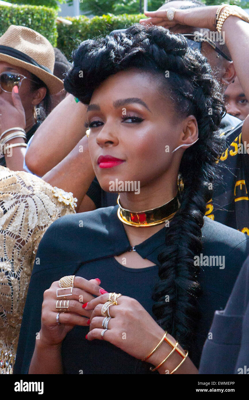 Los Angeles, California, USA. 28th June, 2015. Janelle Monae attends ...
