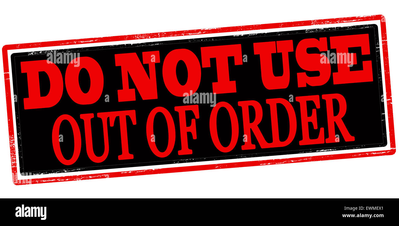 Rubber stamp with text do not use inside, illustration Stock Photo - Alamy