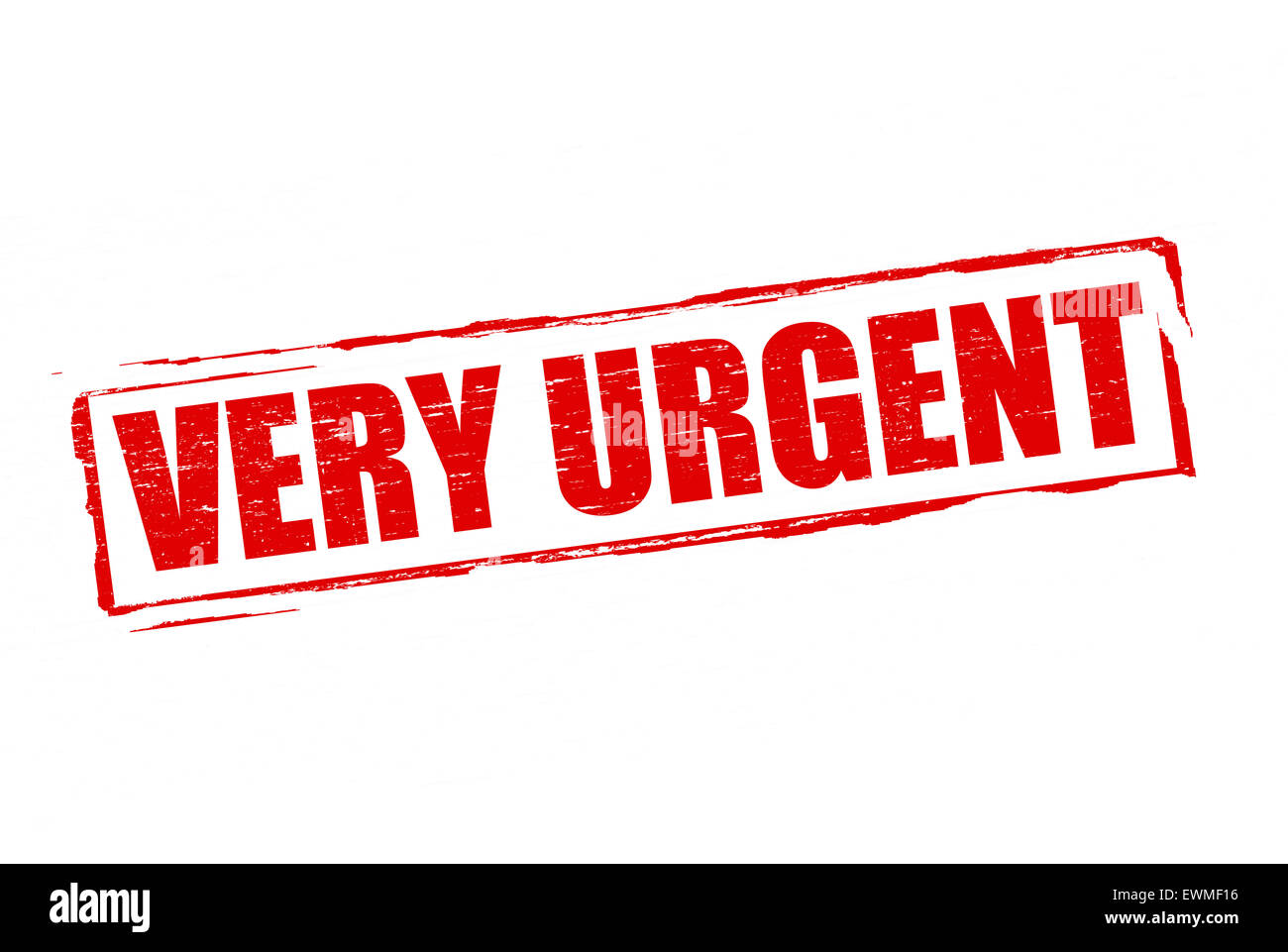 Rubber stamp with word very urgent inside, illustration Stock Photo - Alamy