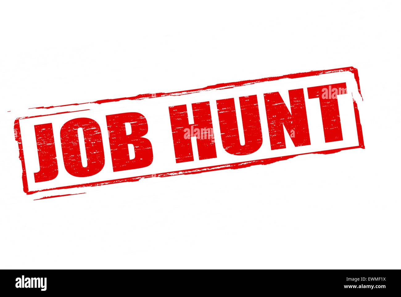 Job Hunting Stamp High Resolution Stock Photography and Images - Alamy