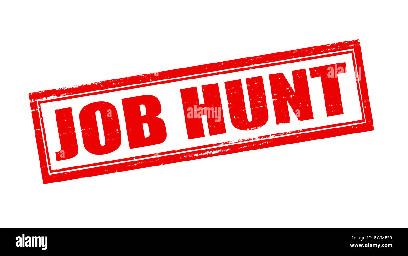 Job Hunting Stamp High Resolution Stock Photography and Images - Alamy