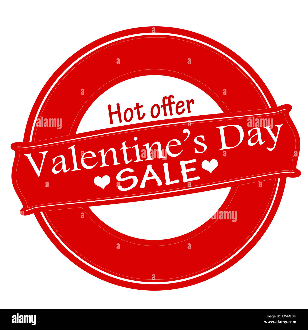 Stamp with text hot offer inside hi-res stock photography and images ...