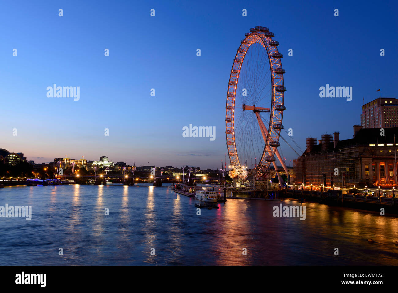 London Eye, Millennium Wheel, London, England, United Kingdom Stock ...