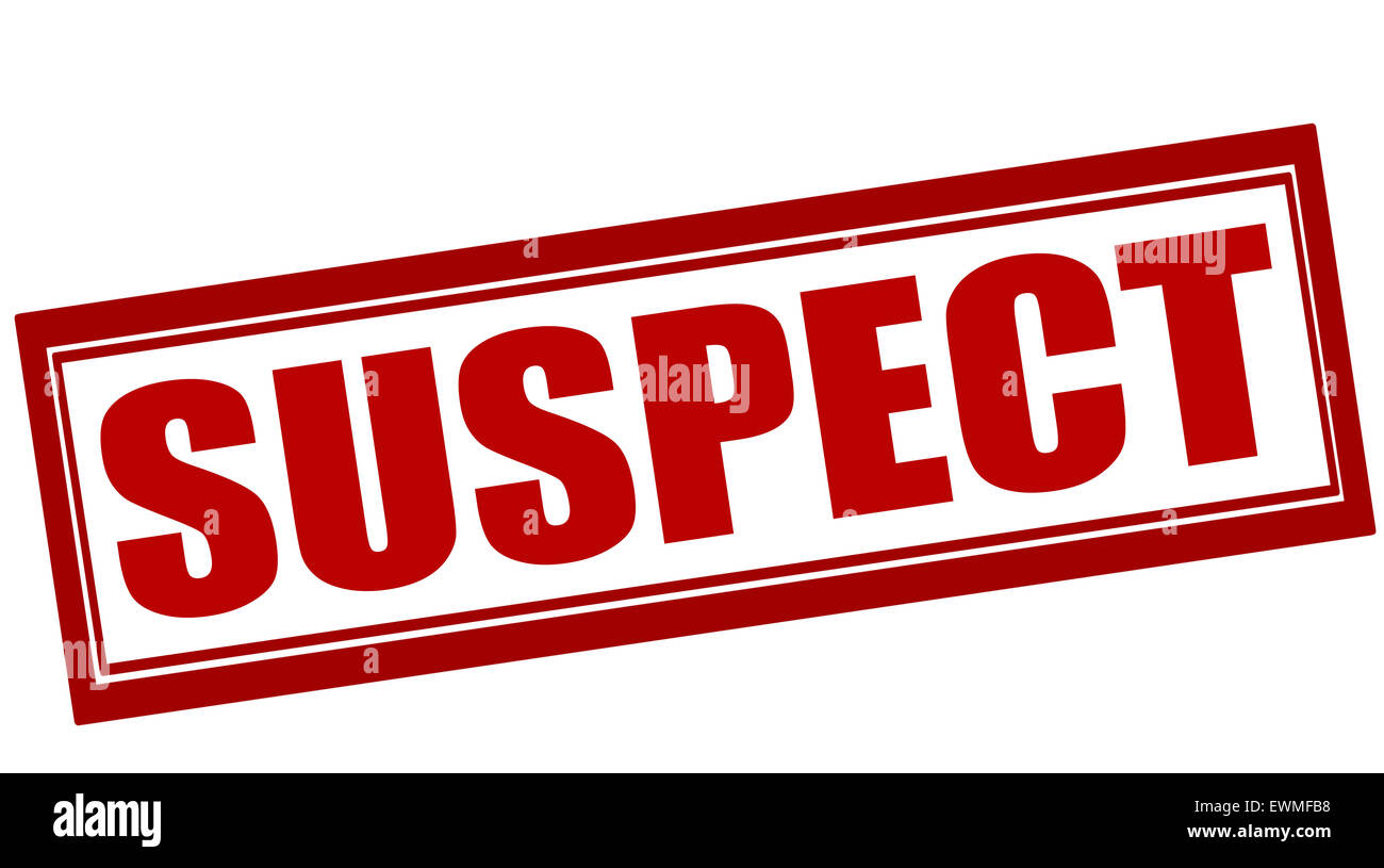 Suspect illustration hi-res stock photography and images - Alamy