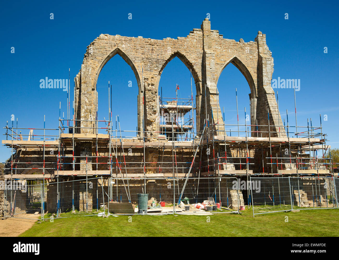 Bayham Old Abbey Stock Photo - Alamy