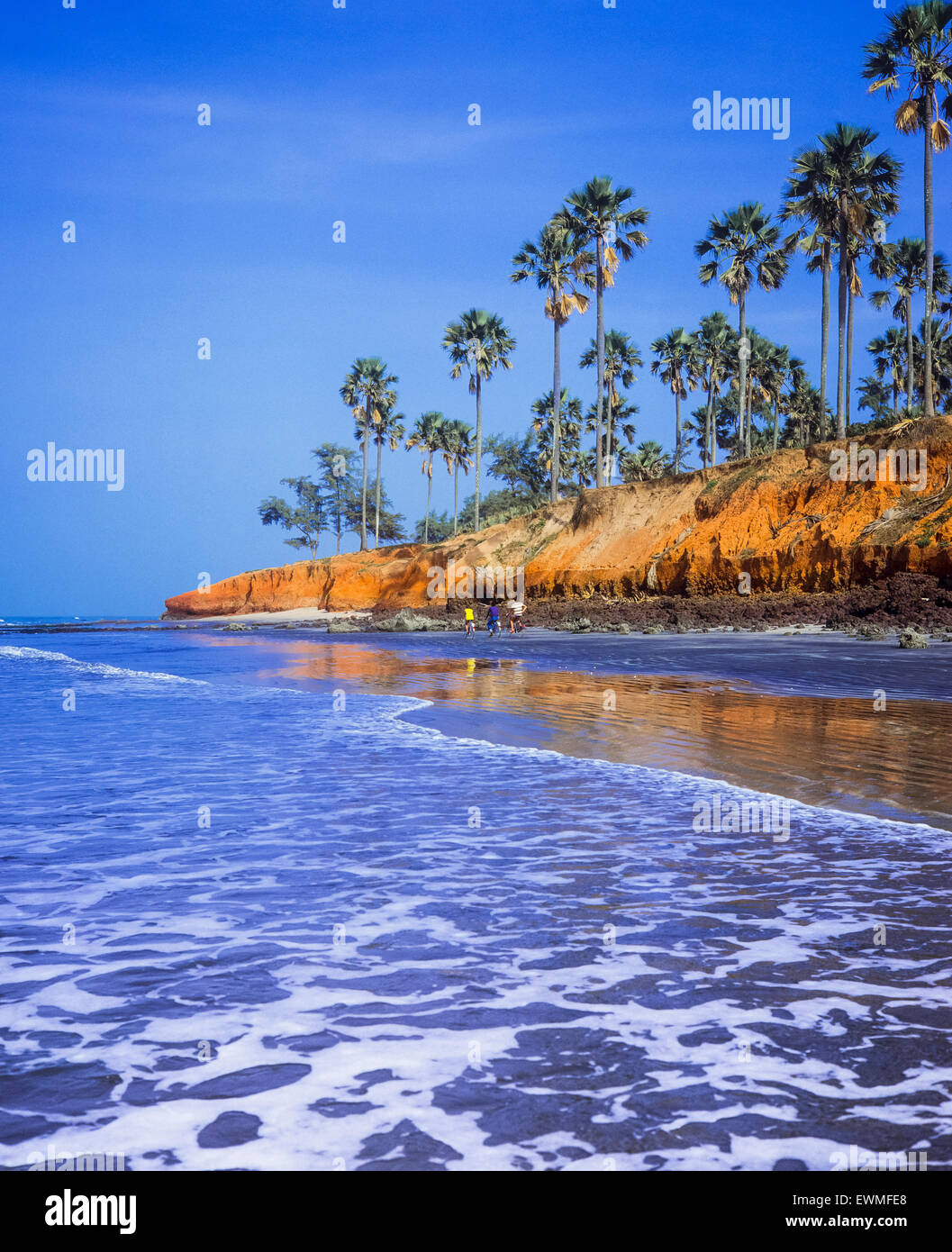 Gambia fajara beach ocean hi-res stock photography and images - Alamy