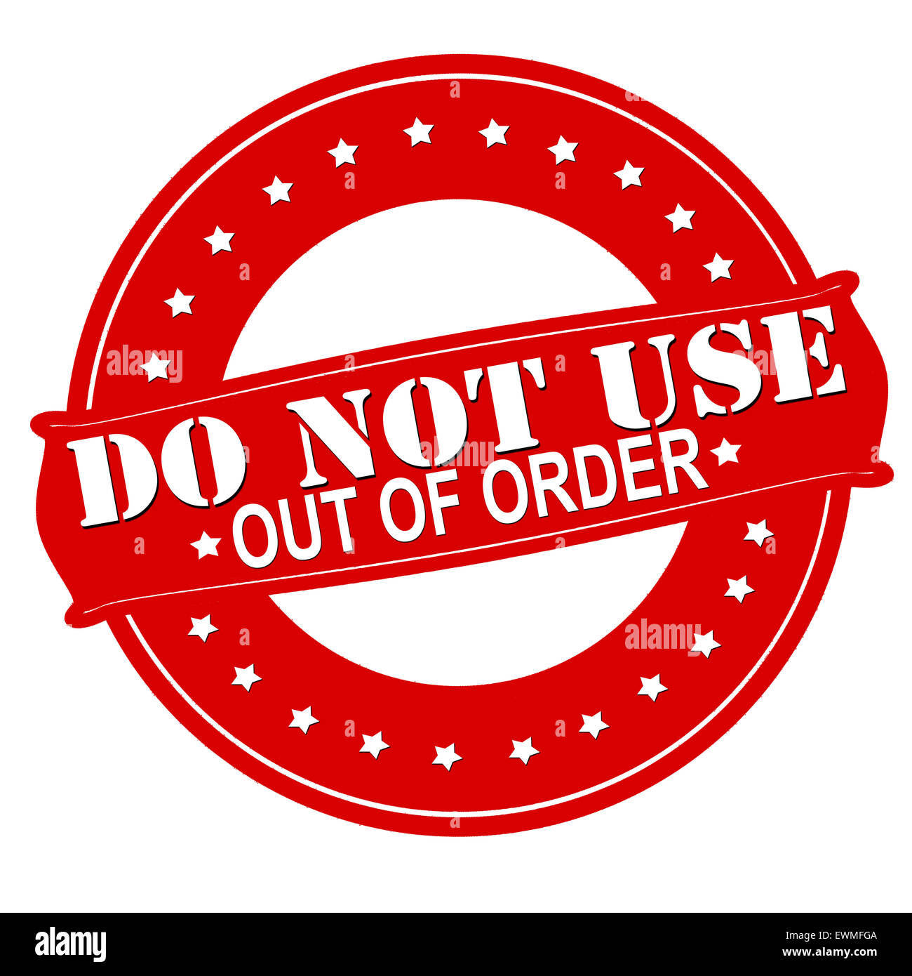 Stamp with text do not use inside, illustration Stock Photo - Alamy