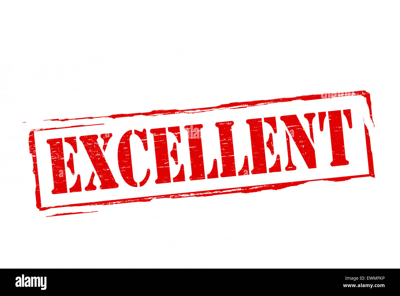 Stamp with word excellent inside, illustration Stock Photo - Alamy