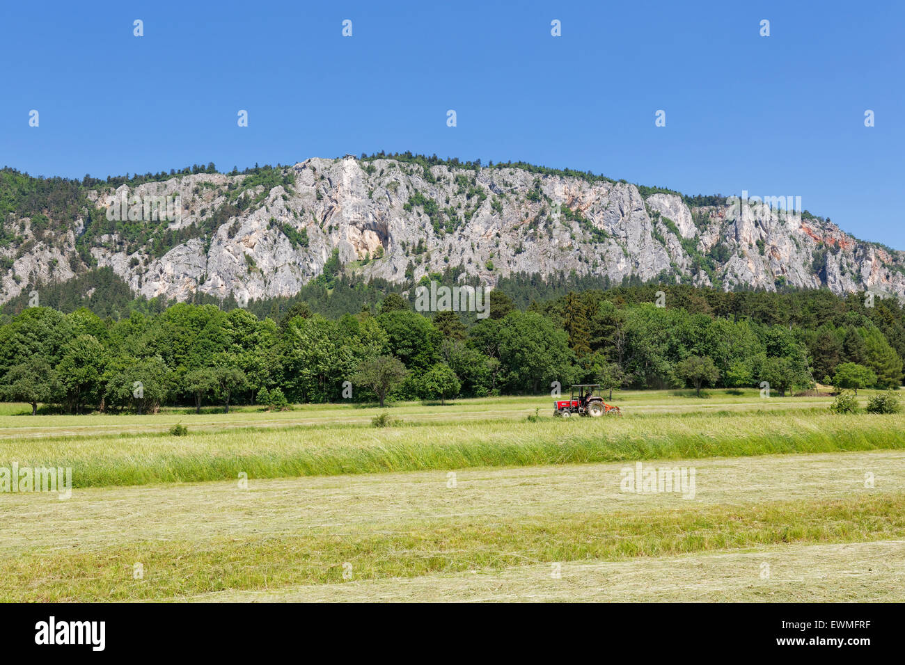 Hohe Wand, Gutenstein Alps, industrial district, Lower Austria, Austria ...