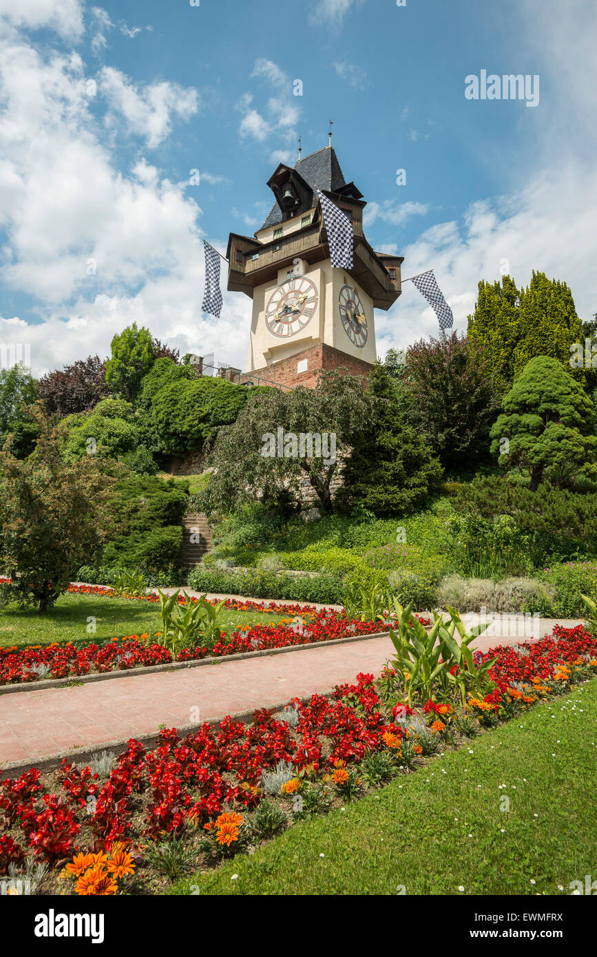 Clock tower, Graz, Styria, Austria Stock Photo - Alamy