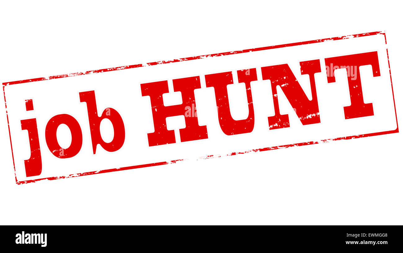 Job hunting stamp hi-res stock photography and images - Alamy