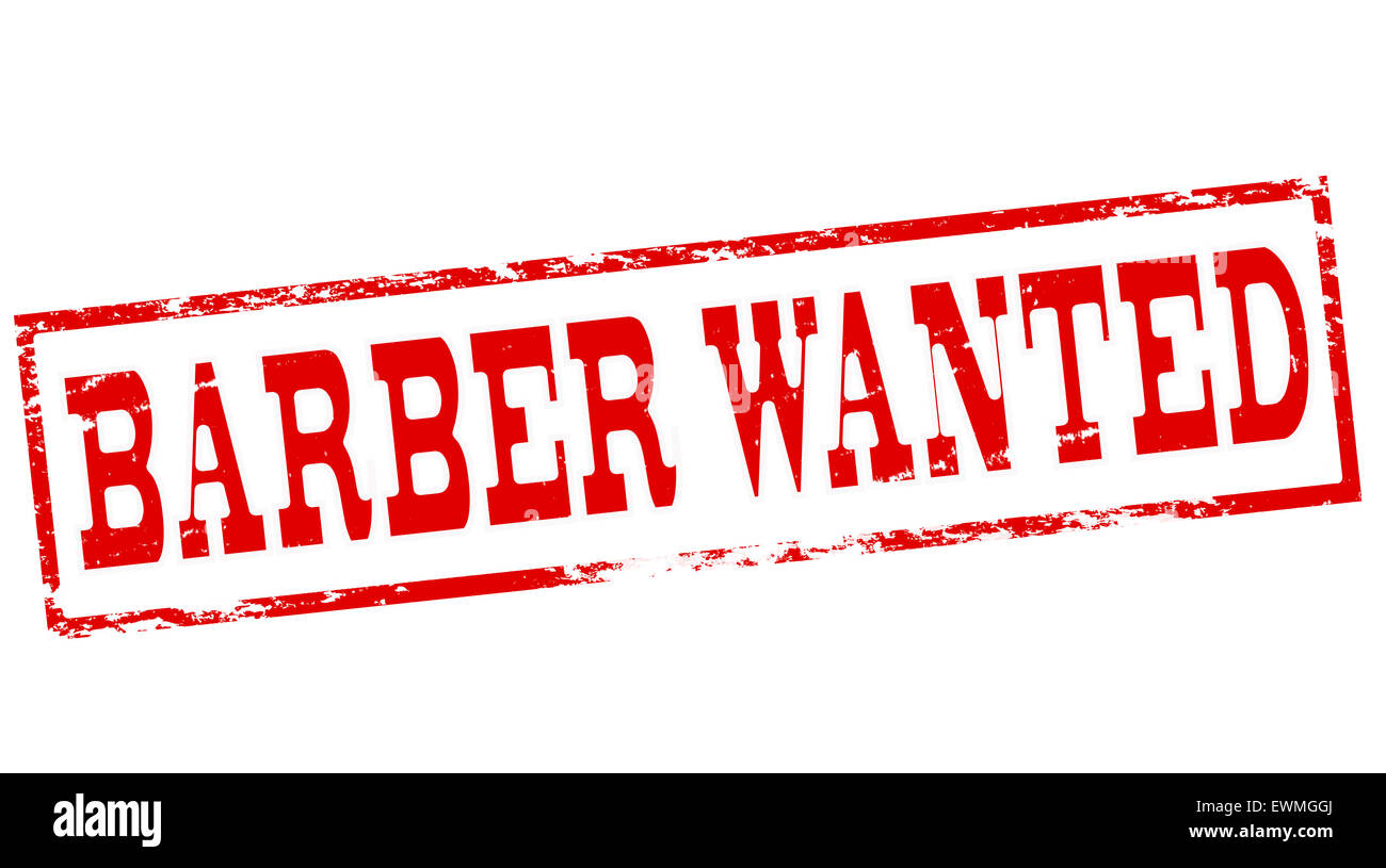 Barber Wanted Sign High Resolution Stock Photography and Images - Alamy