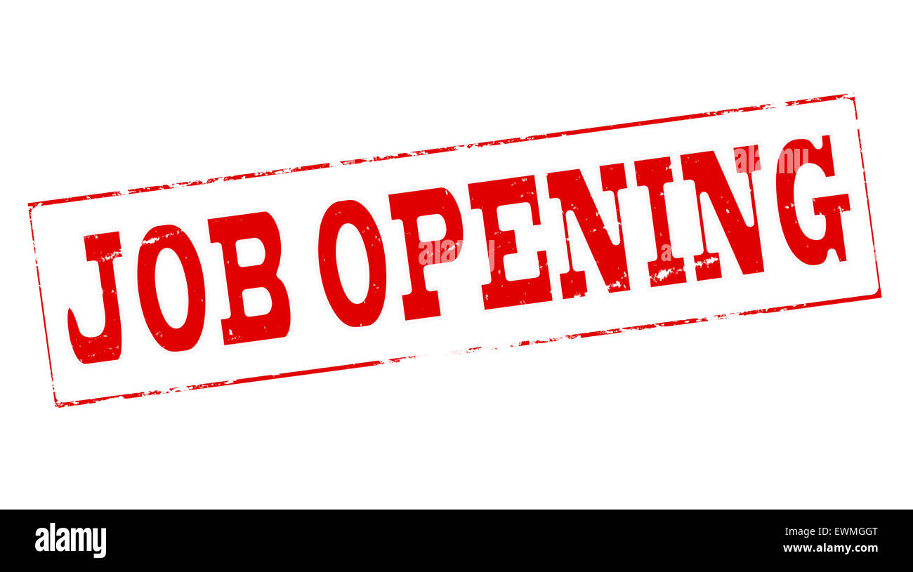 Job opening stamp hi-res stock photography and images - Alamy