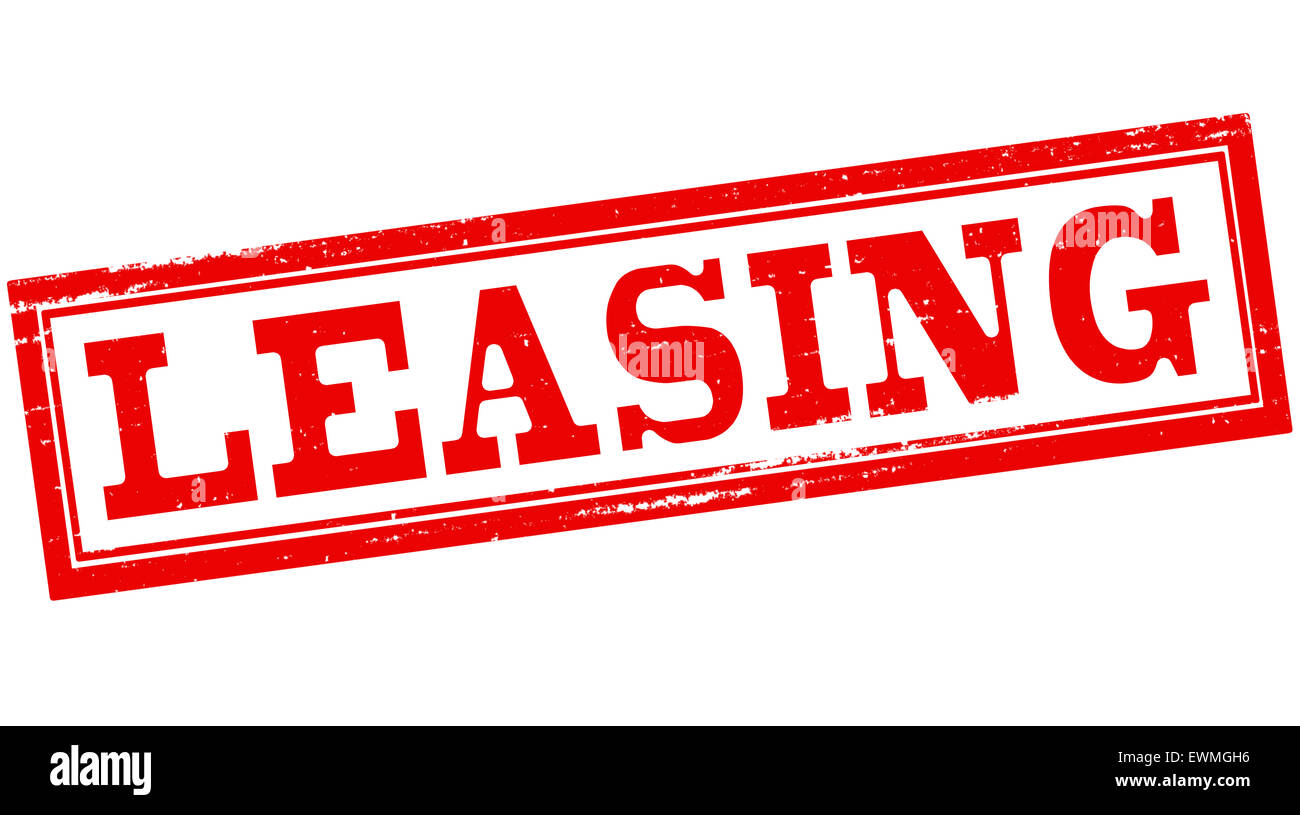 Stamp with word leasing inside hi-res stock photography and images - Alamy