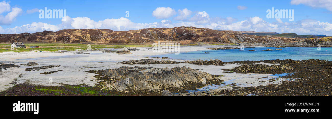 Uisken beach, near Bunessan, Isle of Mull, Hebrides, Argyll and Bute ...