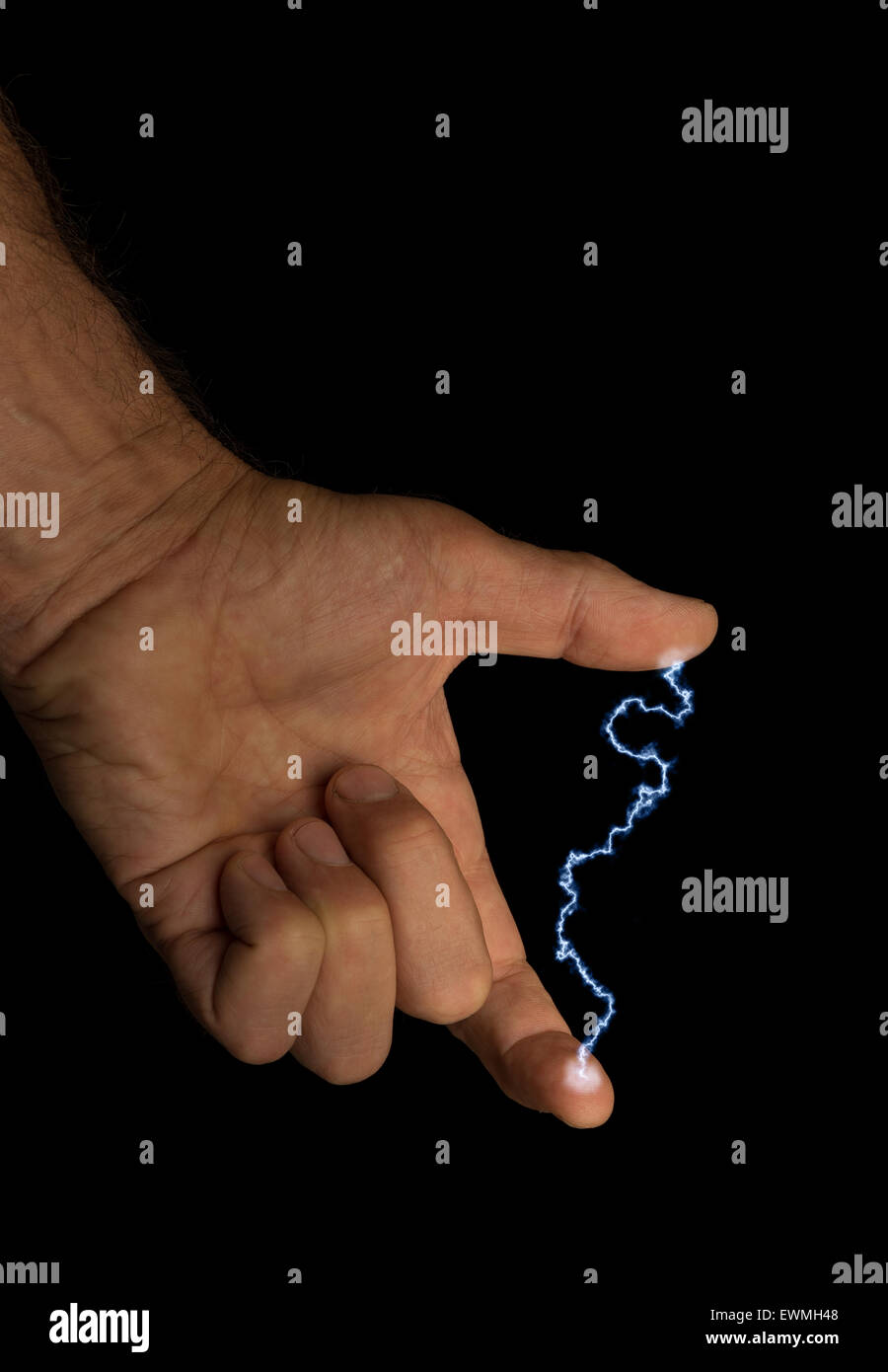 Electricity at your fingertips electrical current voltage possible ...