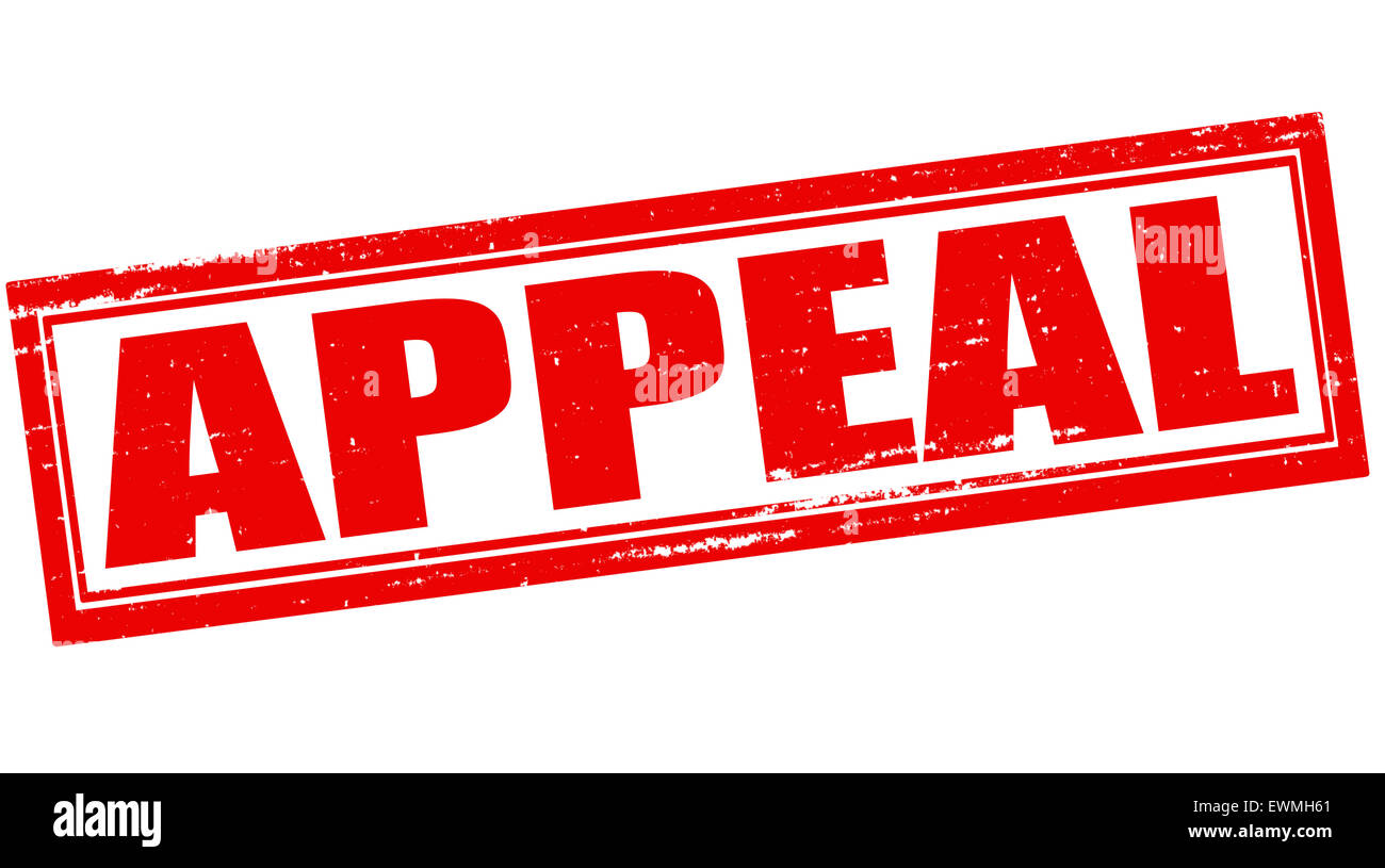 Stamp with word appeal inside, illustration Stock Photo - Alamy