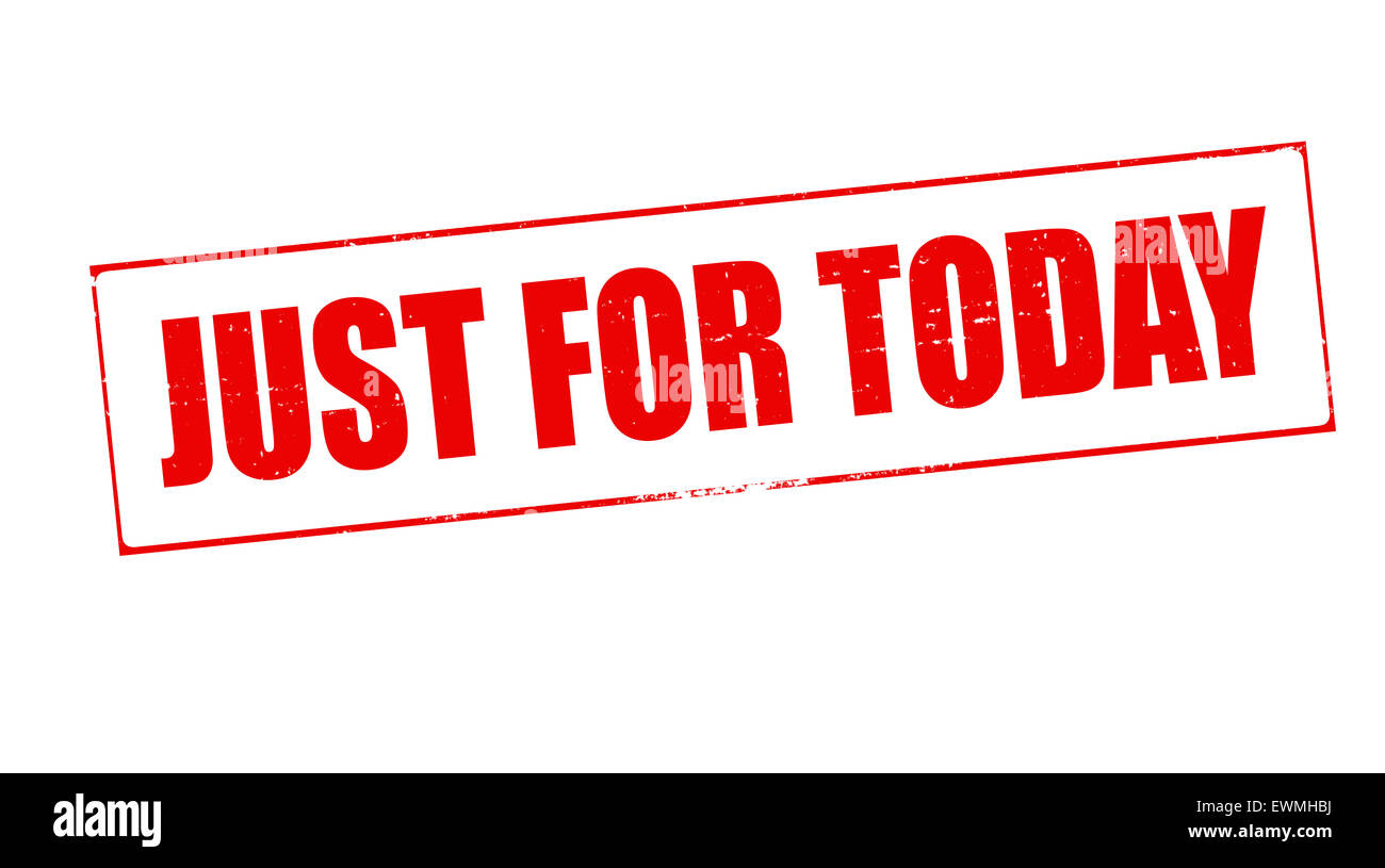 Stamp with text only today inside hi-res stock photography and images ...