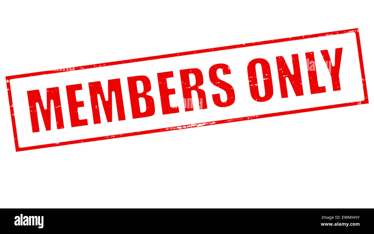 Members stamp hi-res stock photography and images - Alamy