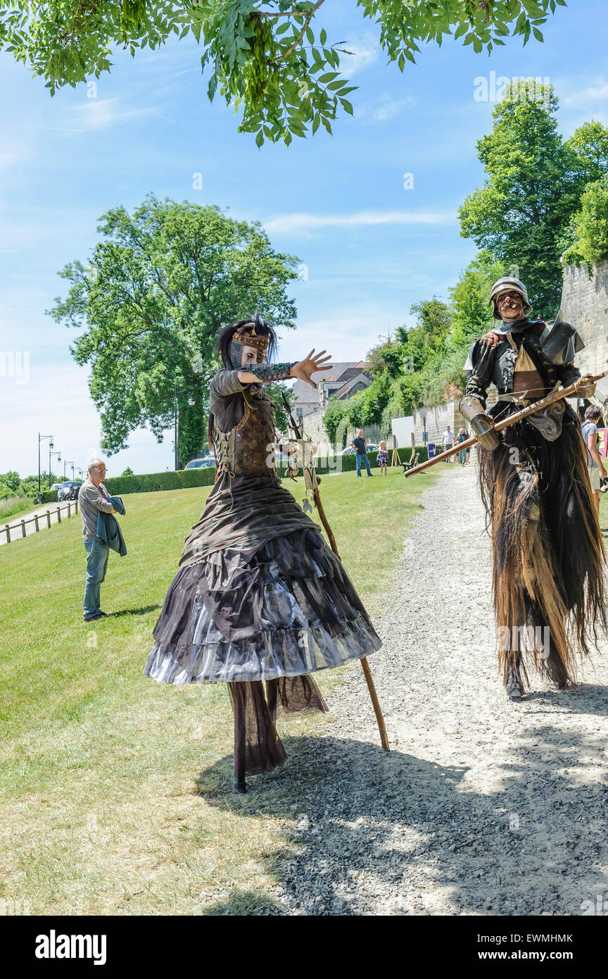 Laon Medieval Festival Stock Photo - Alamy