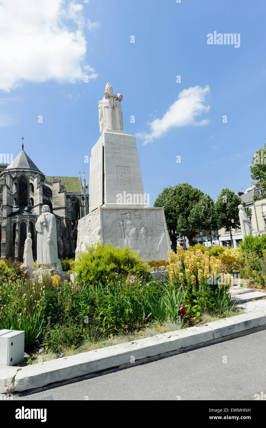 Soissons First World War memorial Stock Photo - Alamy