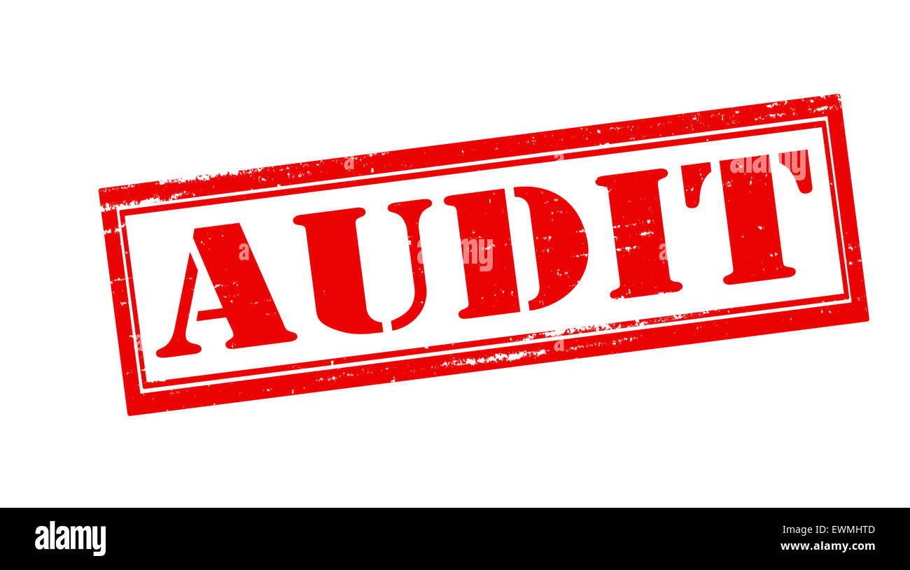 Stamp with word audit inside, illustration Stock Photo - Alamy