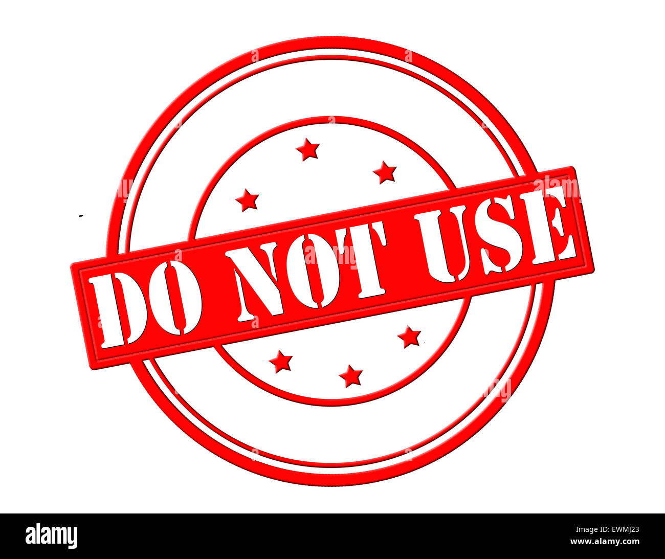 Stamp with text do not use inside, illustration Stock Photo - Alamy