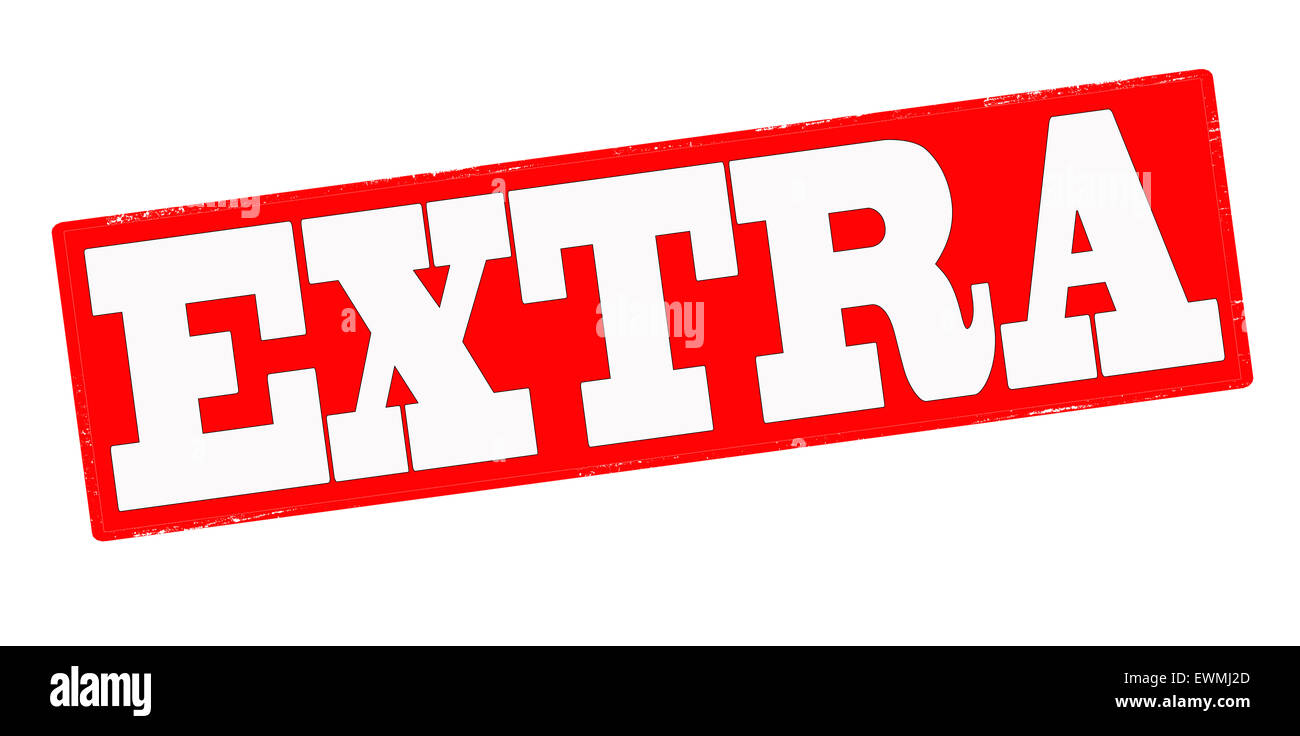 Extra stamp hi-res stock photography and images - Alamy