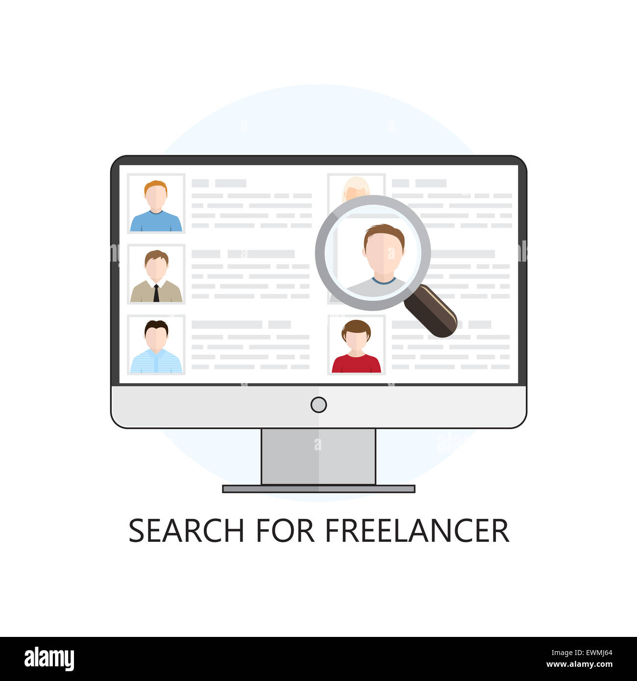 Freelance manager Cut Out Stock Images & Pictures - Alamy