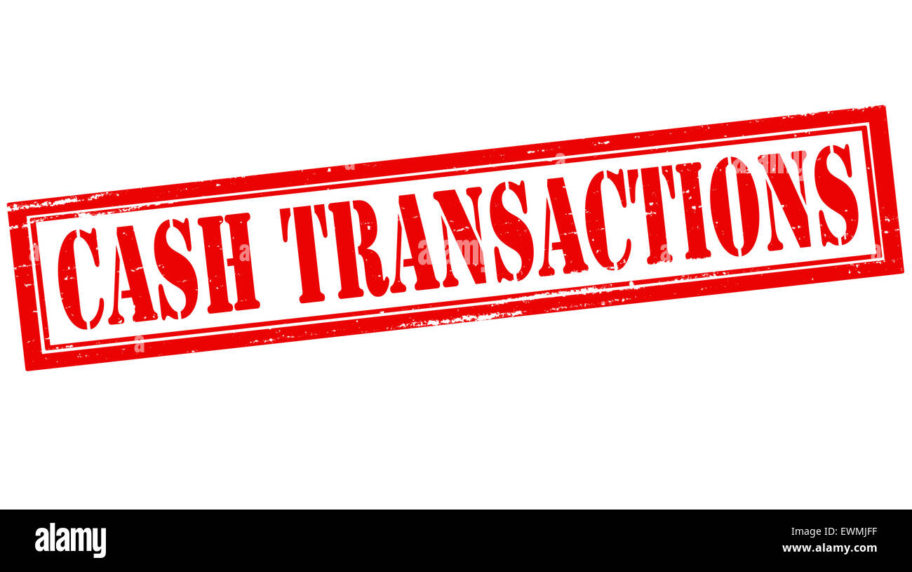 Stamp with text cash transactions inside, illustration Stock Photo - Alamy