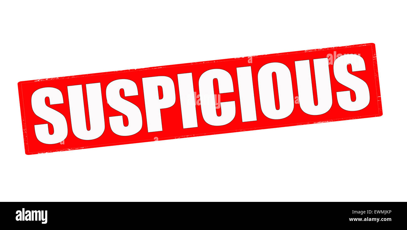 Suspicious stamp hi-res stock photography and images - Alamy