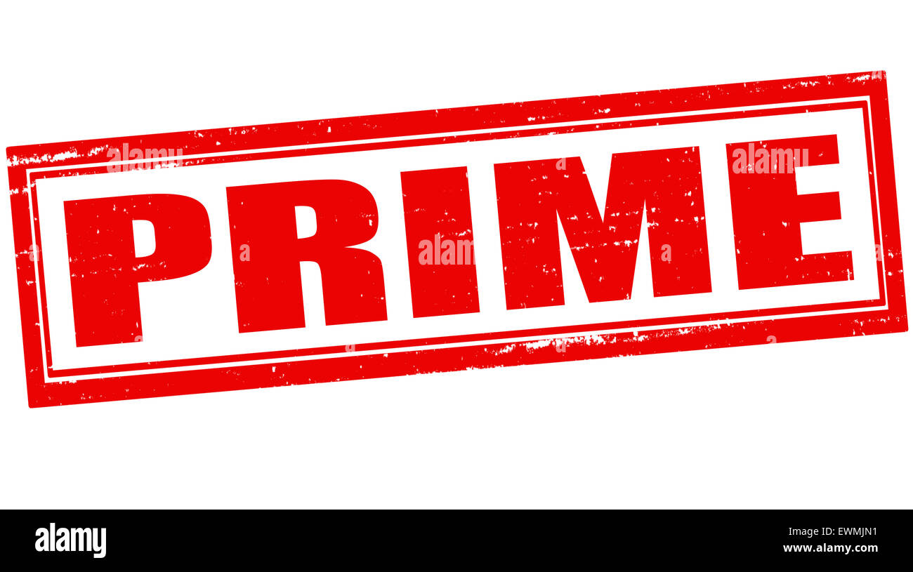 Prime stamp hi-res stock photography and images - Alamy