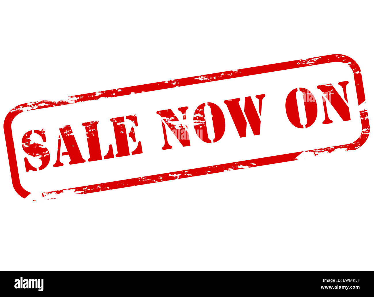 Stamp with text sale now on inside, illustration Stock Photo - Alamy