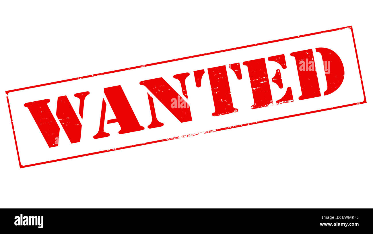 Wanted stamp hi-res stock photography and images - Alamy