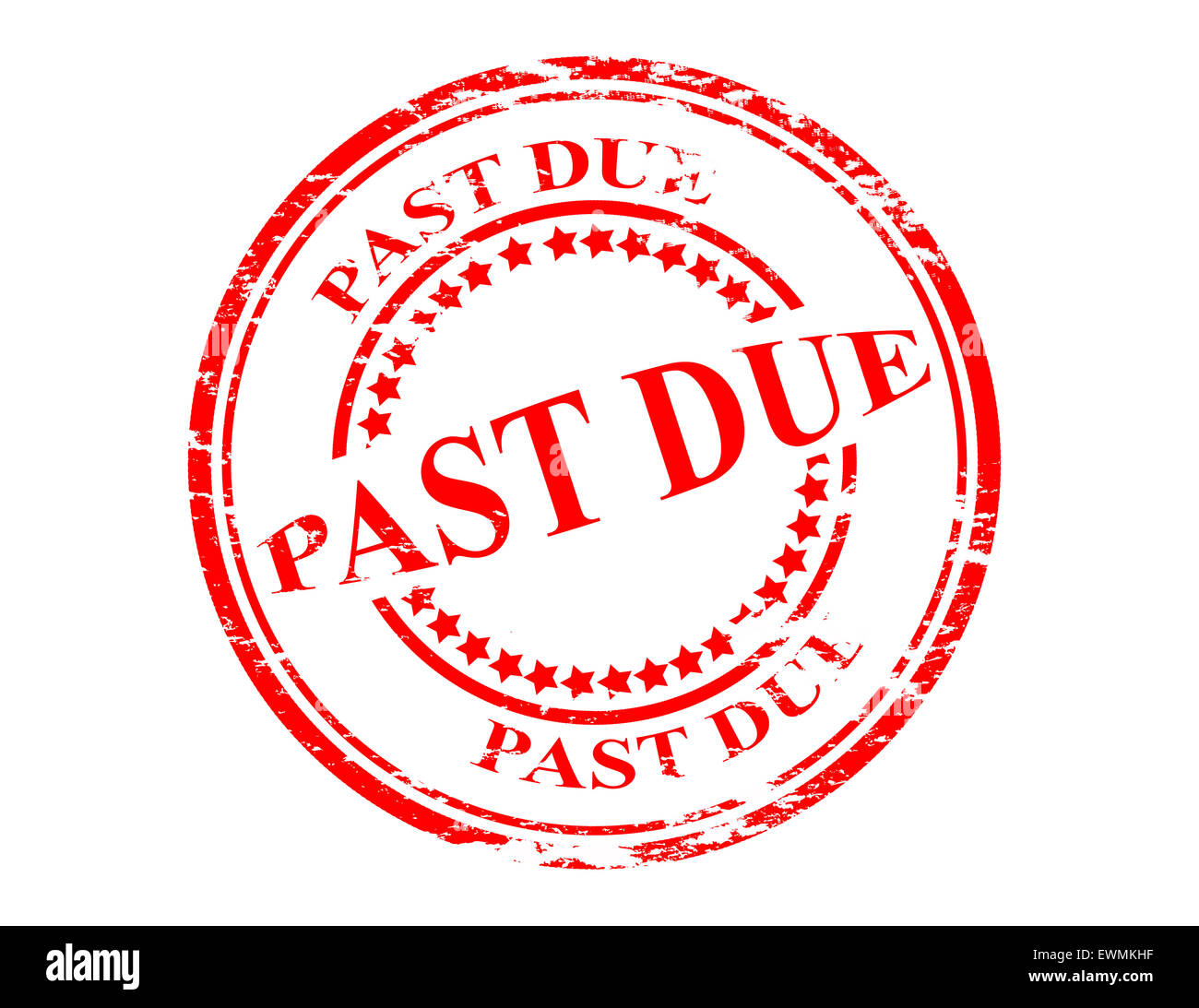 Past due stamp hi-res stock photography and images - Alamy