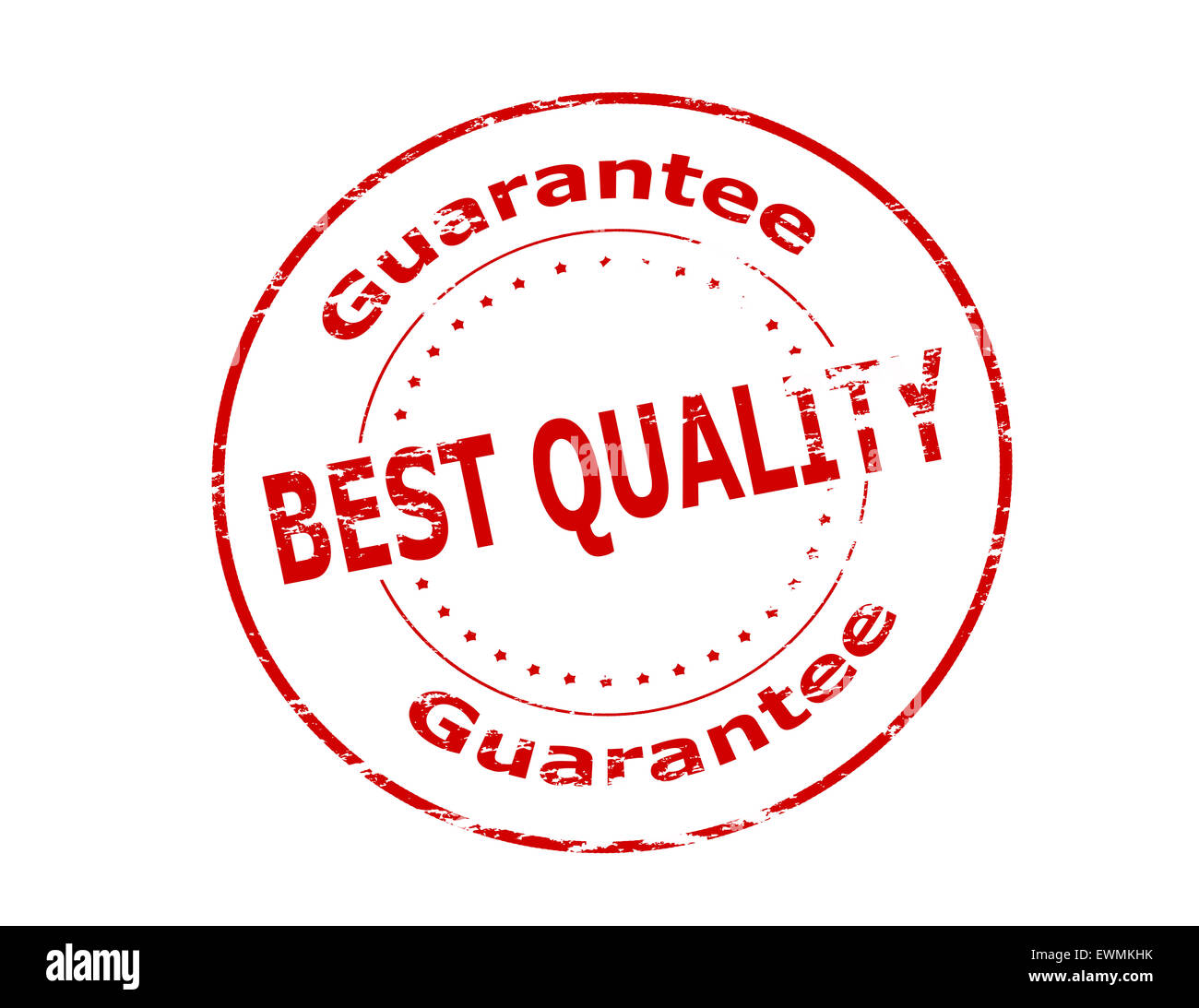 Quality guarantee stamp hi-res stock photography and images - Alamy