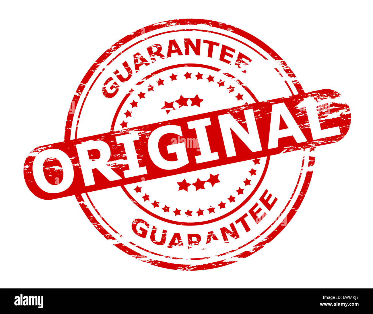 Stamp with text original guarantee inside, illustration Stock Photo - Alamy