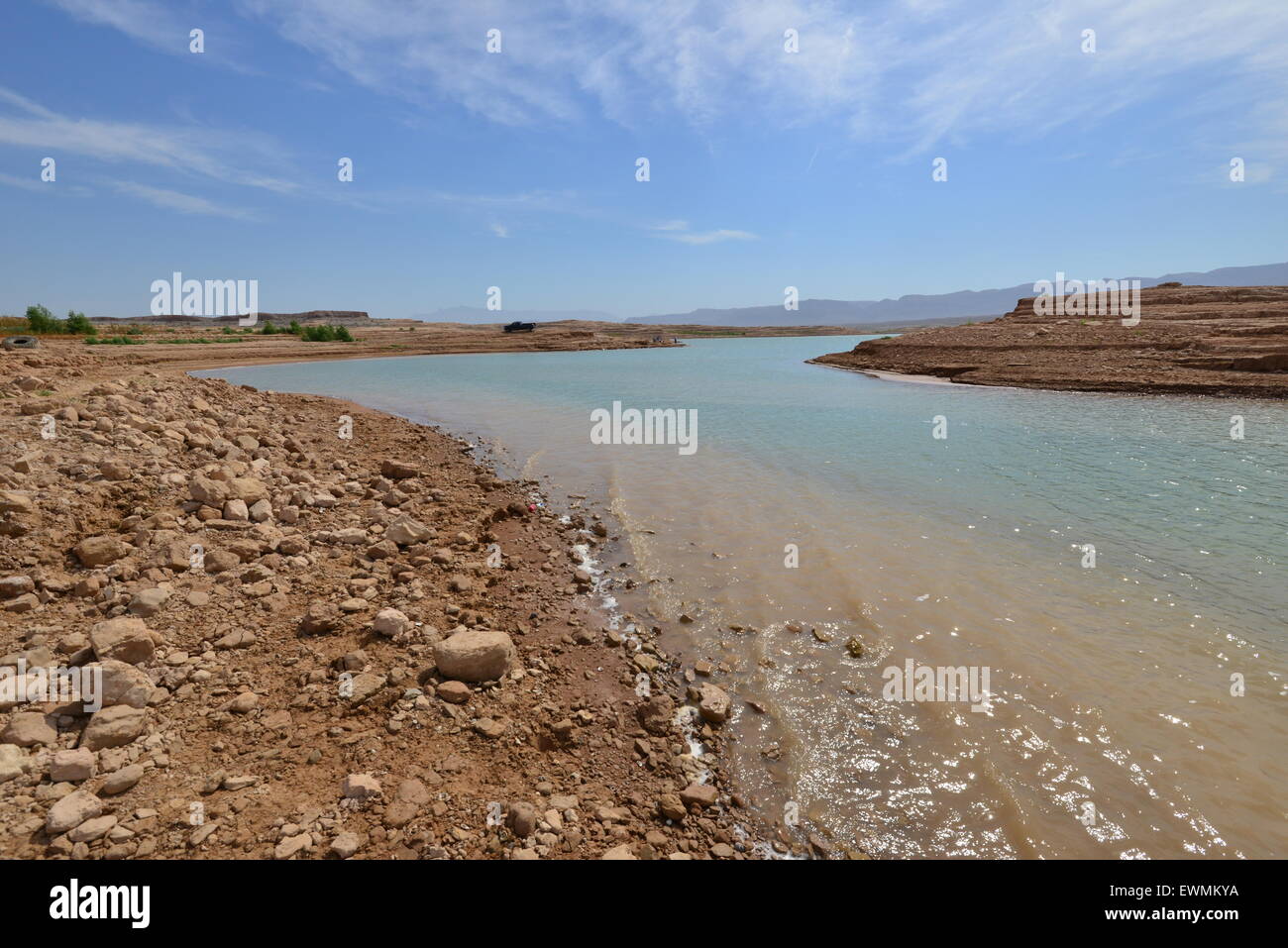 Lake Mead in Nevada, America at Stewart Point Stock Photo - Alamy