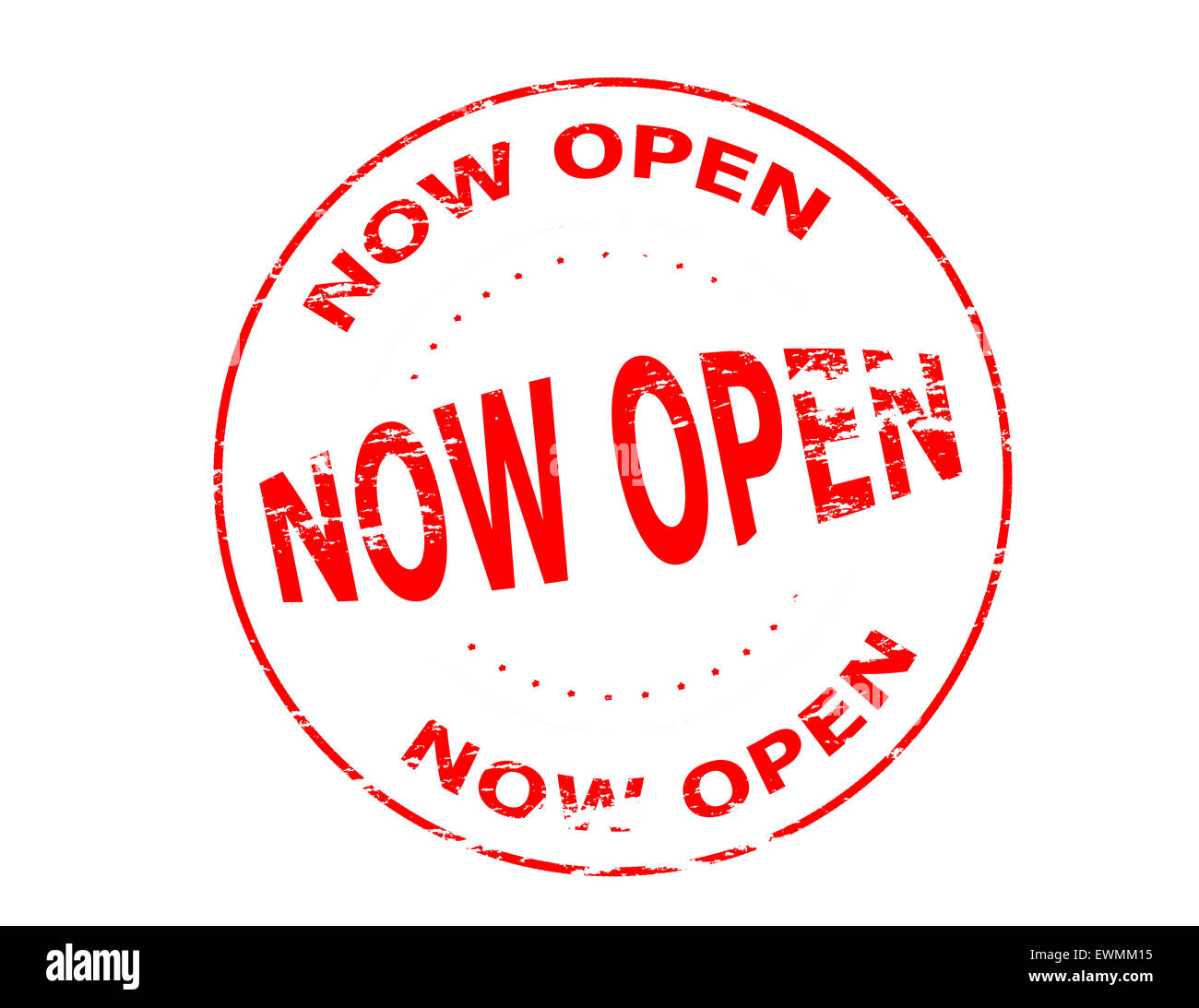 Now open stamp hi-res stock photography and images - Alamy