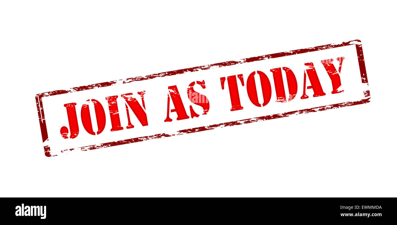 Rubber stamp with text jon as today inside, illustration Stock Photo ...