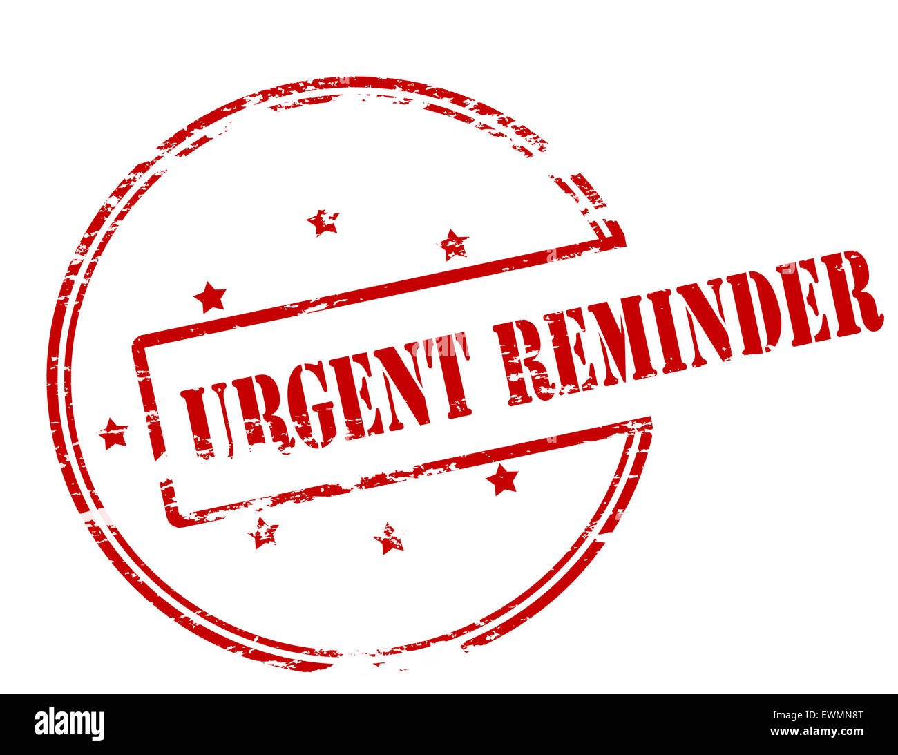 Rubber stamp with text urgent reminder inside, illustration Stock Photo ...