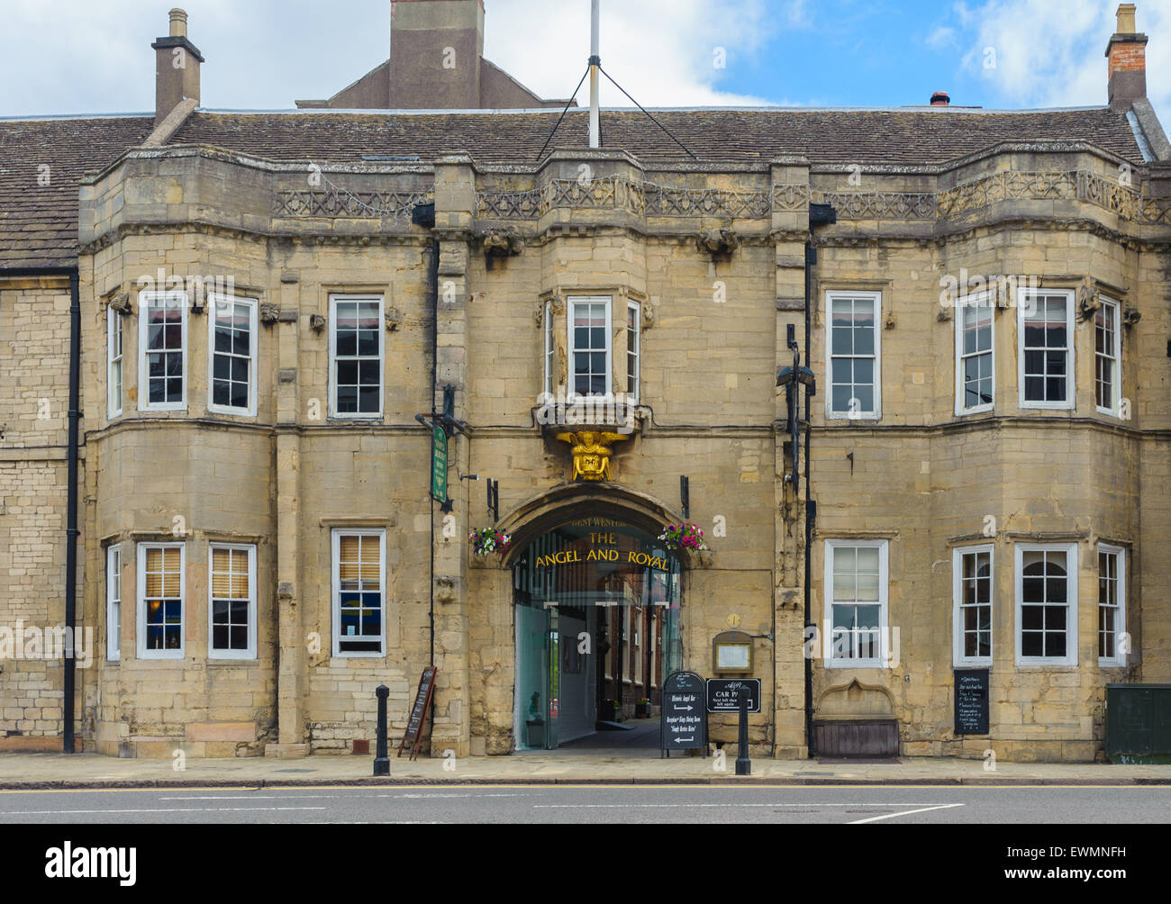 The Angel & Royal Hotel, High Street, Grantham, Lincolnshire - One of ...