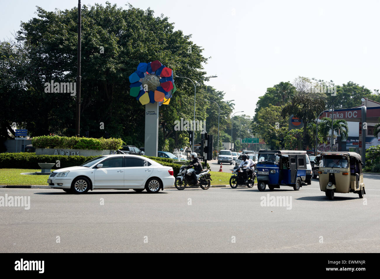 Horton place roundabout colombo sri lanka hi-res stock photography and ...