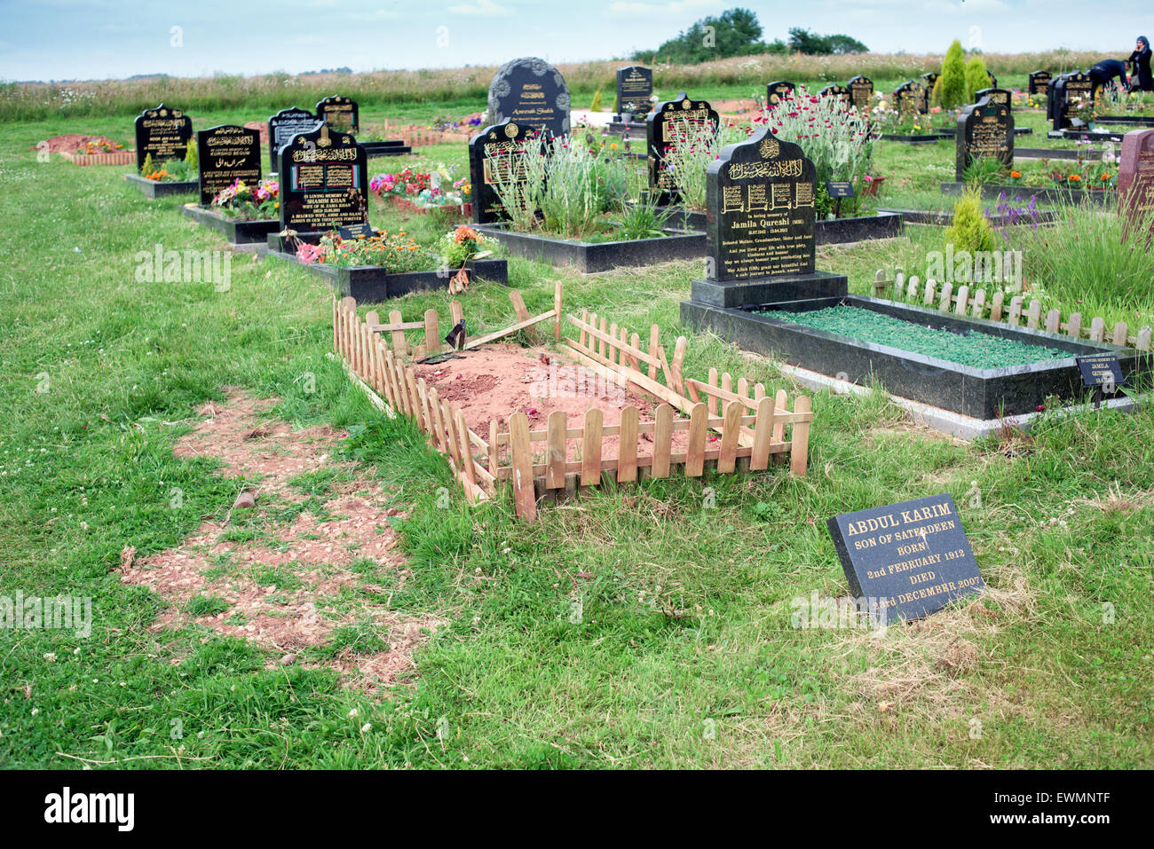 Bulwell, High Wood Cemetery, Nottinghamshire, UK. 29th June, 2015 ...