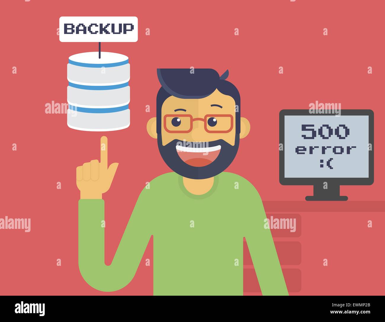 Digital data recovery Stock Vector Images - Alamy