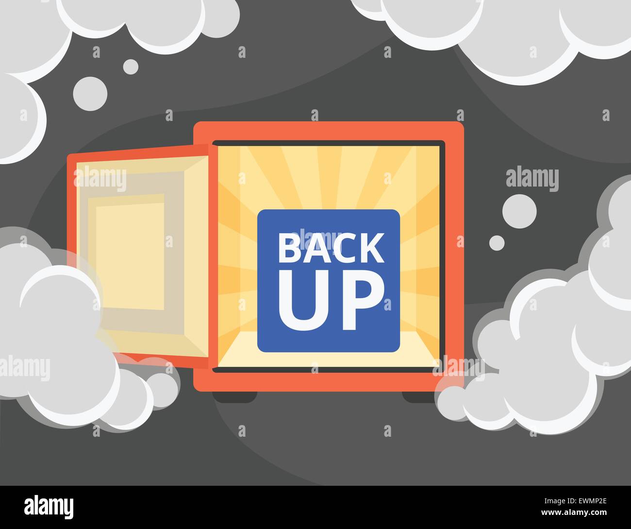 Information recovery and data backup Stock Vector Image & Art - Alamy