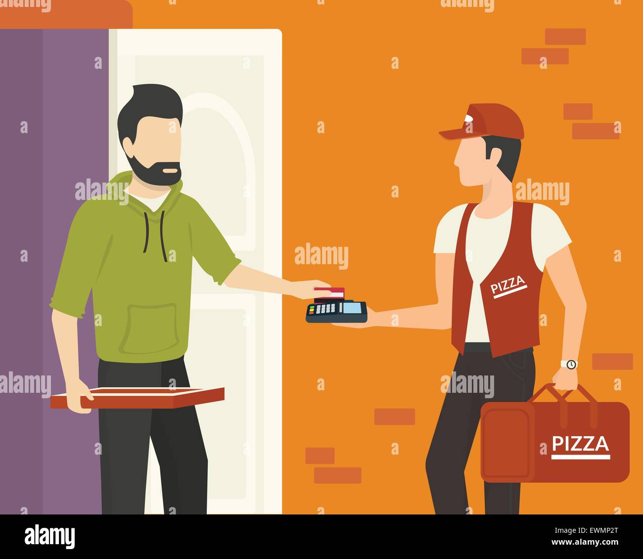 Credit card fast money Stock Vector Images - Alamy